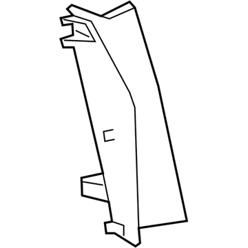 81497-02020 Genuine Toyota Cover, Rr COMBINATIO