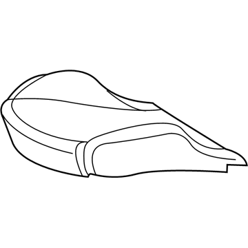 71071-WAA11 Genuine Toyota Front Seat Cover Sub-Assembly