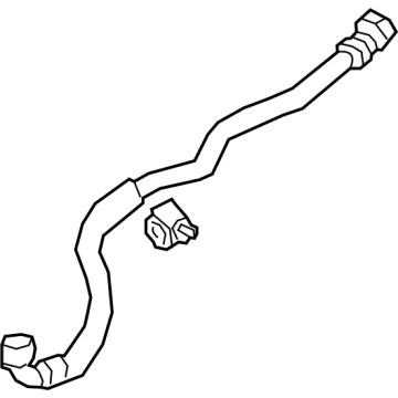 16576-WAA01 Genuine Toyota Hose, Radiator
