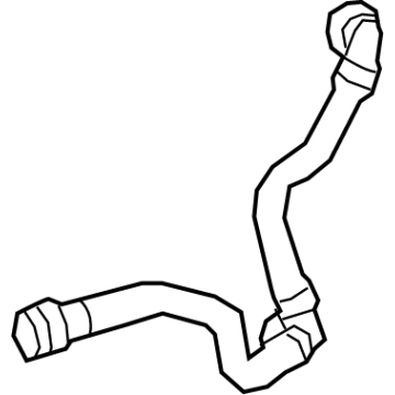 16574-WAA01 Genuine Toyota Hose, Radiator