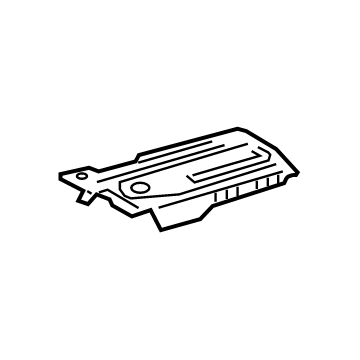 58314-0R030 Genuine Toyota Panel, Rr Floor Side