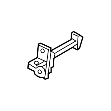 68610-WB001 Genuine Toyota Check Assembly, Front Door