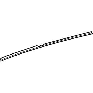 63218-0E110 Genuine Toyota GARNISH, Sliding ROO