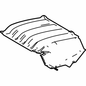 58153-08010 Genuine Toyota INSULATOR, Floor HEA
