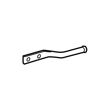17575-F0080 Genuine Toyota Bracket, Exhaust PIP