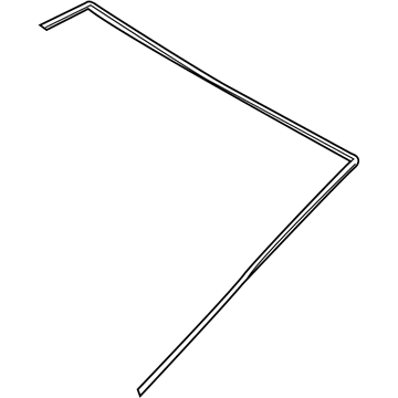 75531-02150 Genuine Toyota MOULDING, Windshield