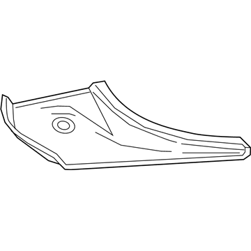 67938-WAA01 Genuine Toyota GARNISH, Back Door S