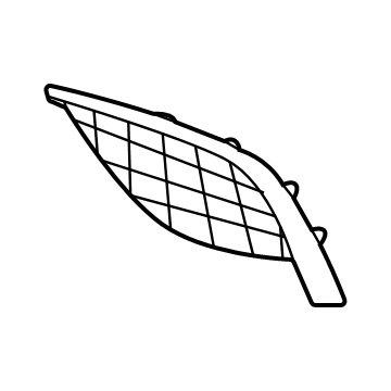 81482-06190 Genuine Toyota Cover, Fog Lamp, LH