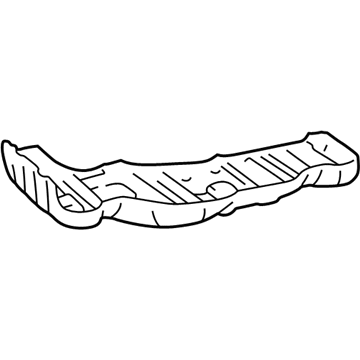 77606-60120 Genuine Toyota Protector Sub-Assy, Fuel Tank