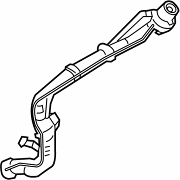 77210-0R060 Genuine Toyota Pipe Assembly, Fuel Tank