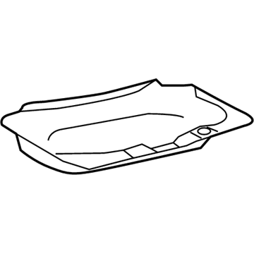 77641-0R070 Genuine Toyota Protector Fuel Tank