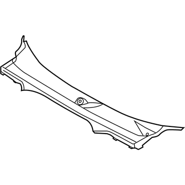 55708-WAA01 Genuine Toyota LOUVER Sub-Assembly, Cow