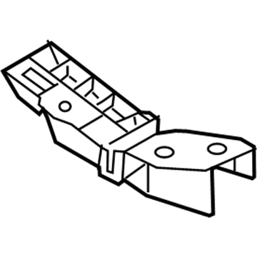 65632-WB001 Genuine Toyota Plate, Rear Wheel House