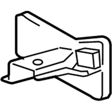 65631-02120 Genuine Toyota Plate, Rear Wheel House, Front RH