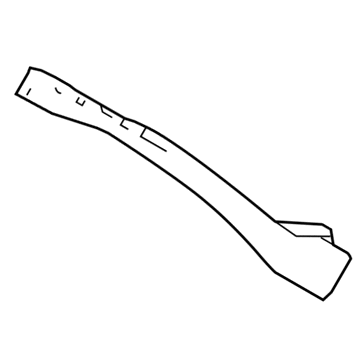 53214-12150 Genuine Toyota Support, Radiator, U