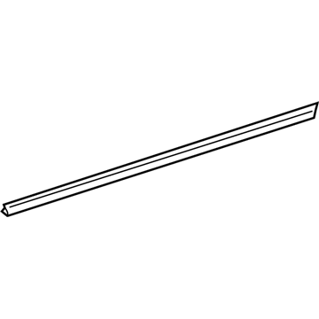 68172-0T010 Genuine Toyota WEATHERSTRIP, Front Door