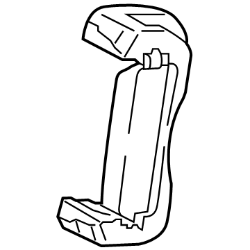 47721-0E070 Genuine Toyota Mounting, Disc Brake