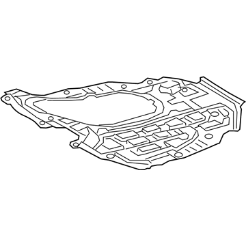 51442-06280 Genuine Toyota Cover, Engine Under
