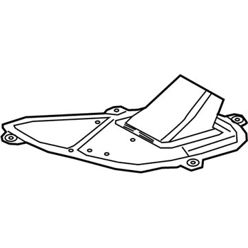 51447-33900 Genuine Toyota Cover Sub-Assembly, Engine Un