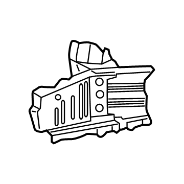 57023-42020 Genuine Toyota Member Sub-Assembly, Rr