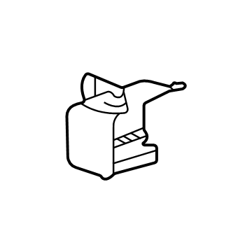 57014-42020 Genuine Toyota Bracket Sub-Assembly, Fr