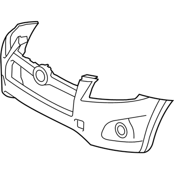 52119-0R903 Genuine Toyota Cover, Front Bumper