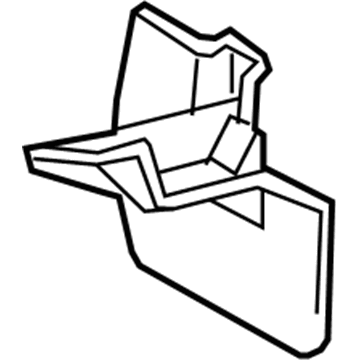 65632-0R030 Genuine Toyota Plate, Rear Wheel House