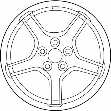 42611-42780 Genuine Toyota Wheel, Disc