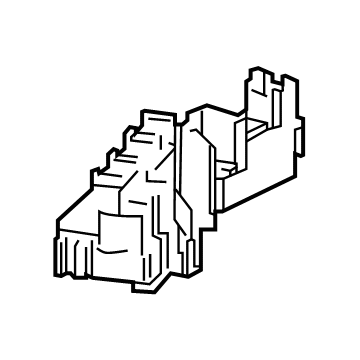 82660-62040 Genuine Toyota Block Assembly, Relay