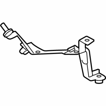 82715-62171 Genuine Toyota Bracket, Wiring HARN