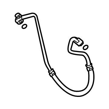 88711-0E150 Genuine Toyota Hose, Discharge