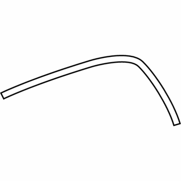 53854-0A010 Genuine Toyota PAD, FR WHEEL OPENIN