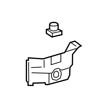 58306-WAA01 Genuine Toyota Panel Sub-Assembly, Rr F