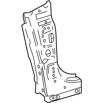 61109-47081 Genuine Toyota Reinforcement Sub-As