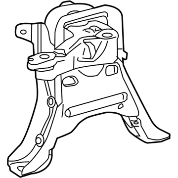 12305-0T341 Genuine Toyota INSULATOR Sub-Assembly