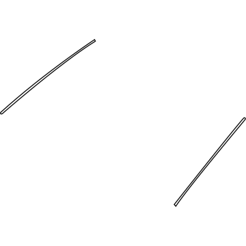 56117-0E050 Genuine Toyota Dam, Window Glass Ad