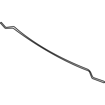 56117-0E090 Genuine Toyota Dam, Window Glass Ad