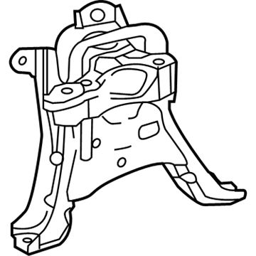 12305-37342 Genuine Toyota INSULATOR Sub-Assembly