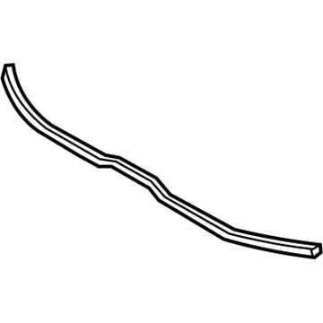 53381-60150 Genuine Toyota Seal, Hood To Radiator Support