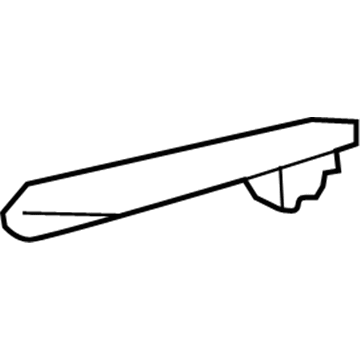 33554-06080 Genuine Toyota Cover, Shift Lock Re