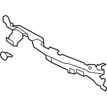 55211-02210 Genuine Toyota SILENCER, Fr Panel