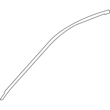 75753-62010 Genuine Toyota MOULDING, Fr Door Wi