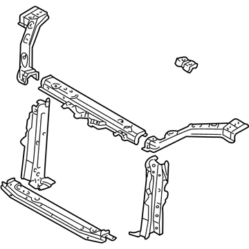 53201-47030 Genuine Toyota Support Sub-Assy, Radiator