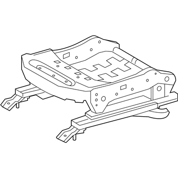 71620-21011 Genuine Toyota Spring Assembly, Front Seat