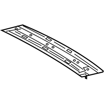 63107-02010 Genuine Toyota Reinforce Sub-Assembly