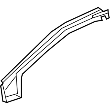 61136-02260 Genuine Toyota Reinforce, Fr Body P