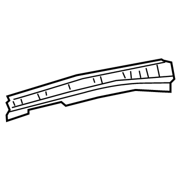 61212-02200 Genuine Toyota Rail, Roof Side, Out