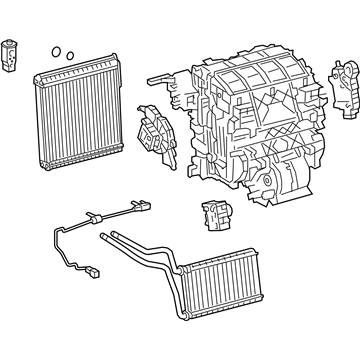 87050-47330 Genuine Toyota Radiator Assembly, Air C