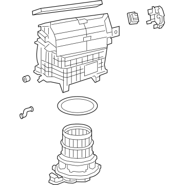 87130-50180 Genuine Toyota Blower Assembly