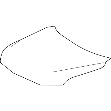 53301-07070 Genuine Toyota Hood Sub-Assembly
